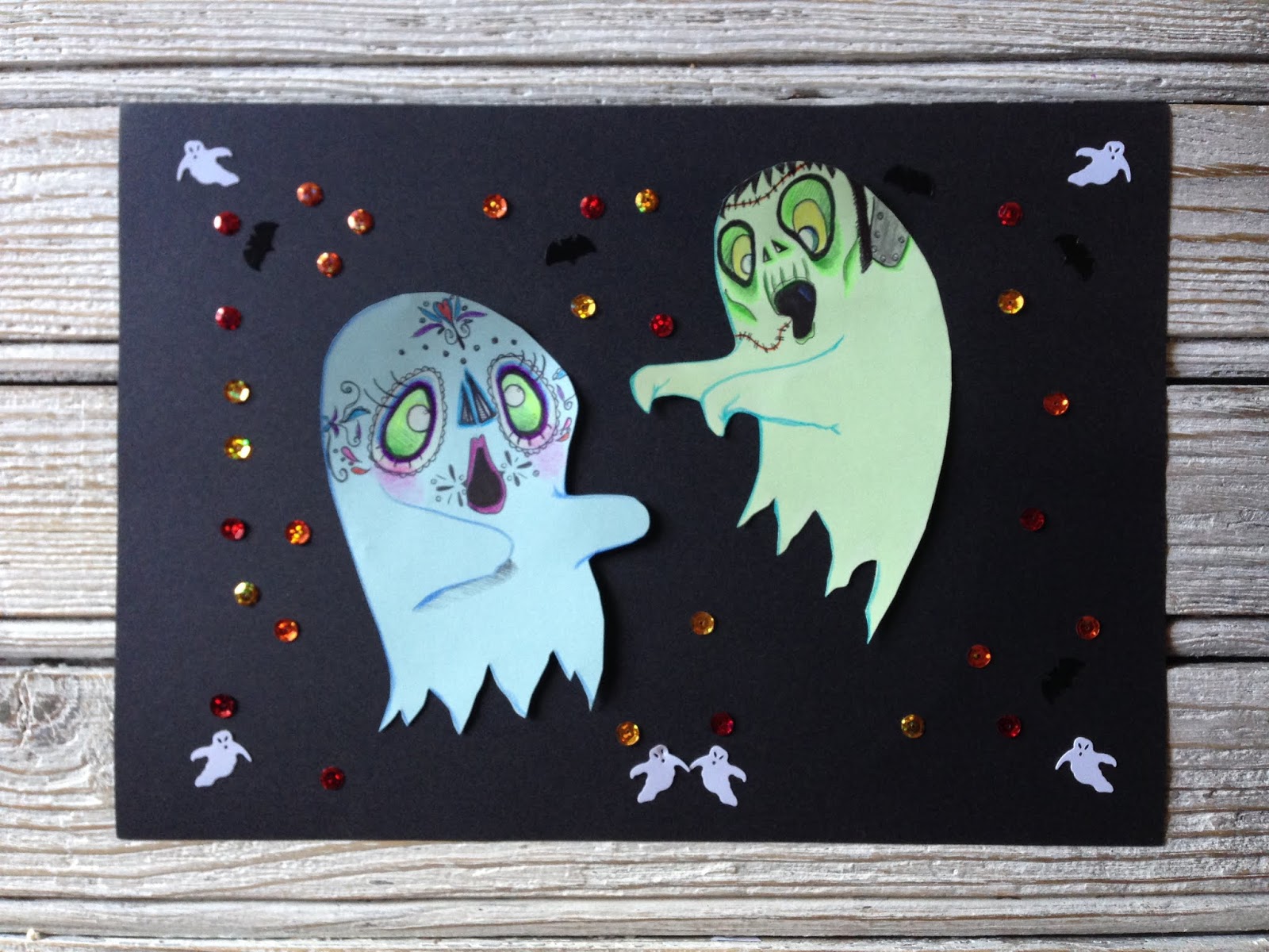 La boite à idées de l' atelier 3B* * *: Mes fantômes font aussi Halloween