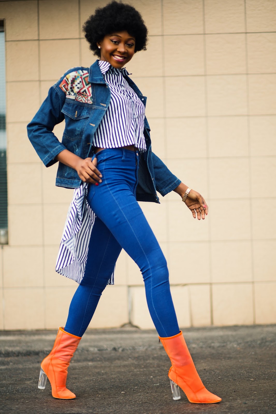 HOW TO LIGHT UP YOUR LOOK WITH ORANGE COLOR? - Melody Jacob