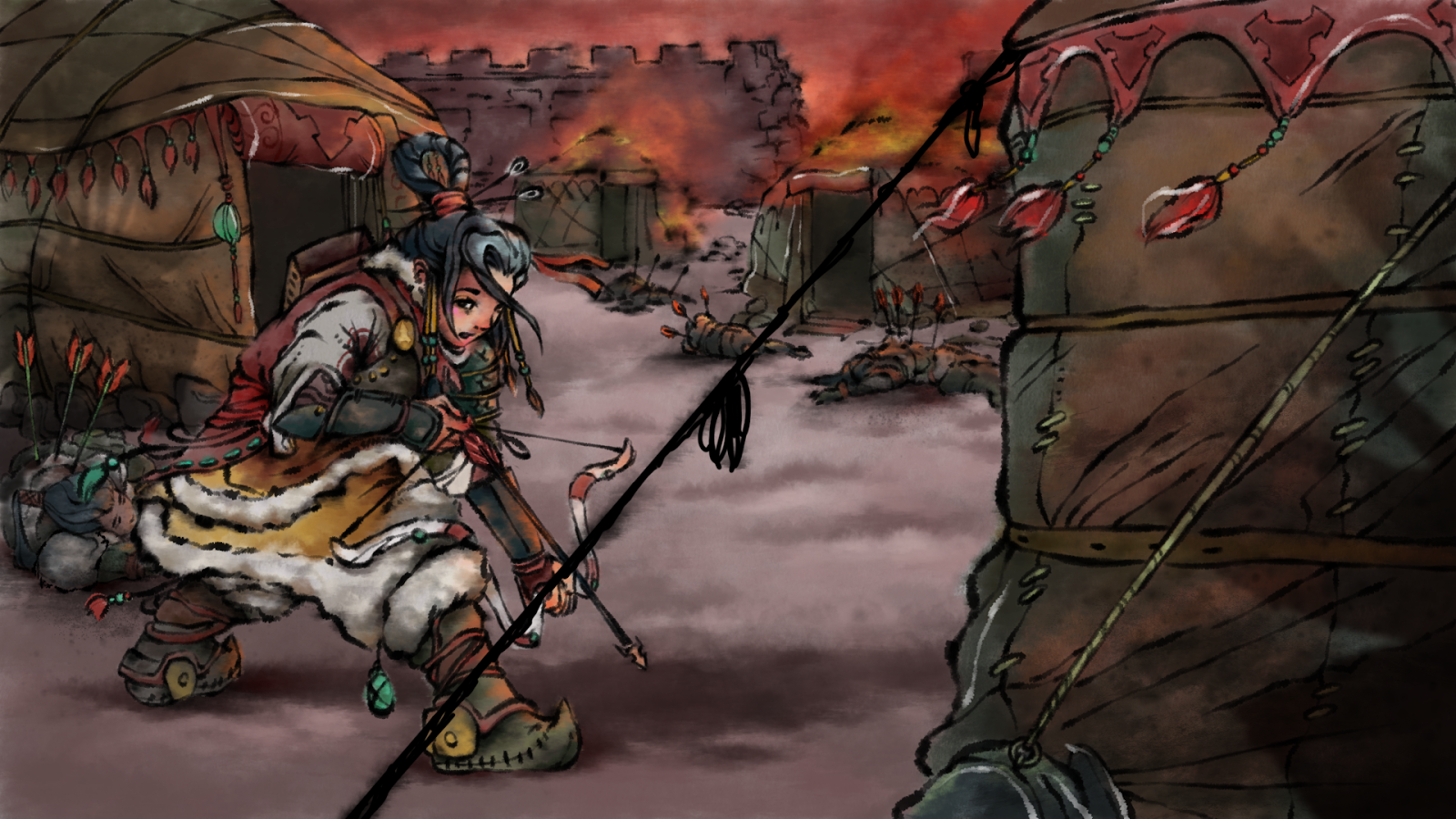 The Art of Tweedletom: VGDA - The Last Arrow