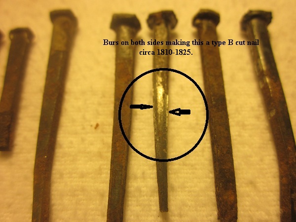 Old Exeter House: Nails