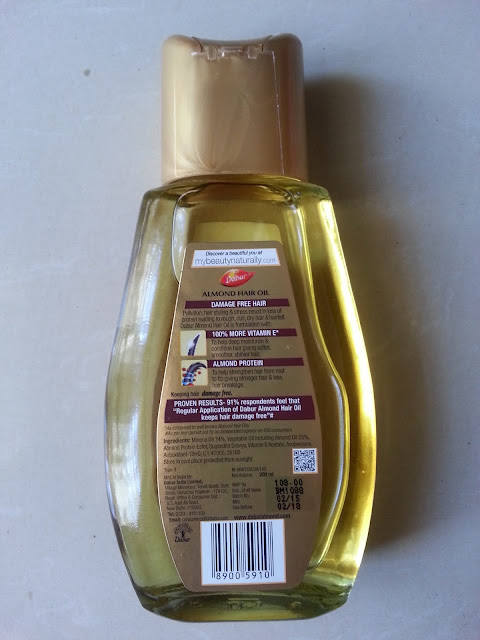 Beauty Health n Wellness: Dabur Almond Hair Oil - For Soft Hair With ...