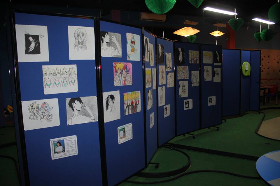 Exposición de dibujo manga en Smile Factory | Dibujos y Sketches de ...