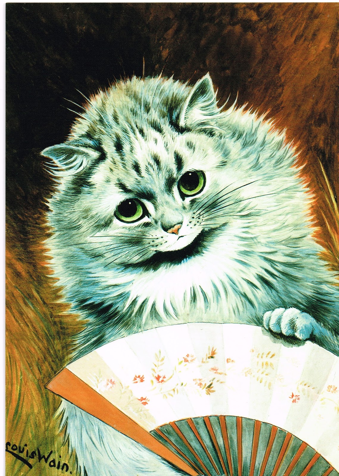 Lost in the past: #LouisWain - The man who drew cats