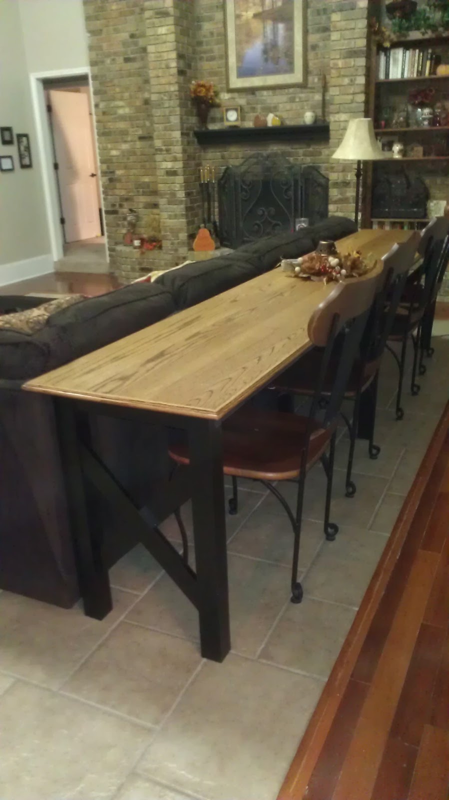 Deep in the Heart of Texas Vette: Extra Long Sofa Table