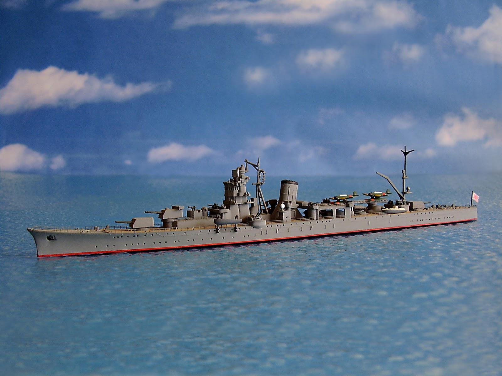 MODELISMO NAVAL DE JOHNNY CHARLIE: Crucero Ligero de Japón "YAHAGI"