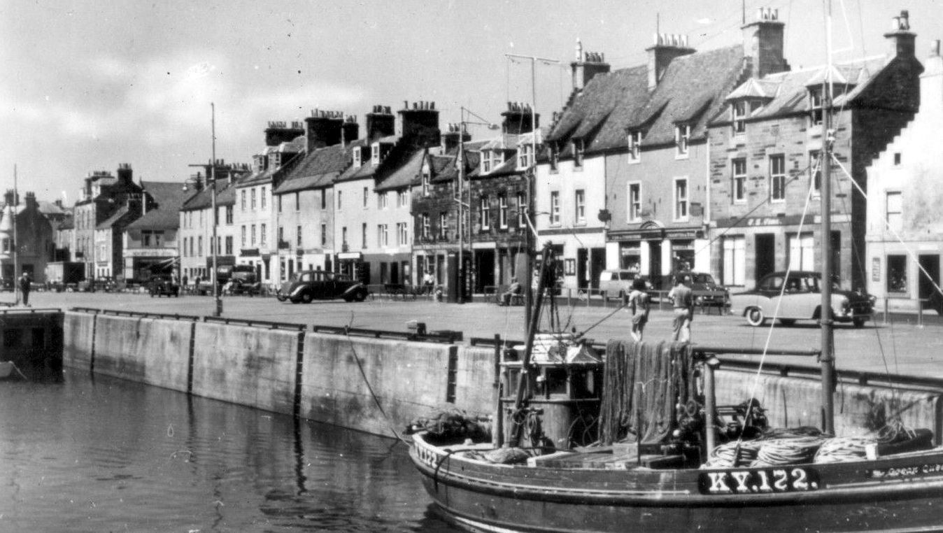 Tour Scotland: Old Photograph Shore Street Anstruther East Neuk Of Fife ...