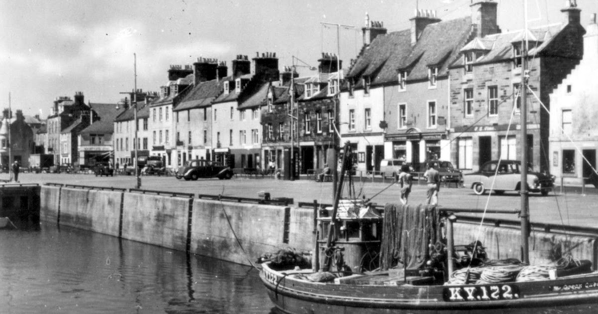 Tour Scotland Photographs: Old Photograph Shore Street Anstruther East ...