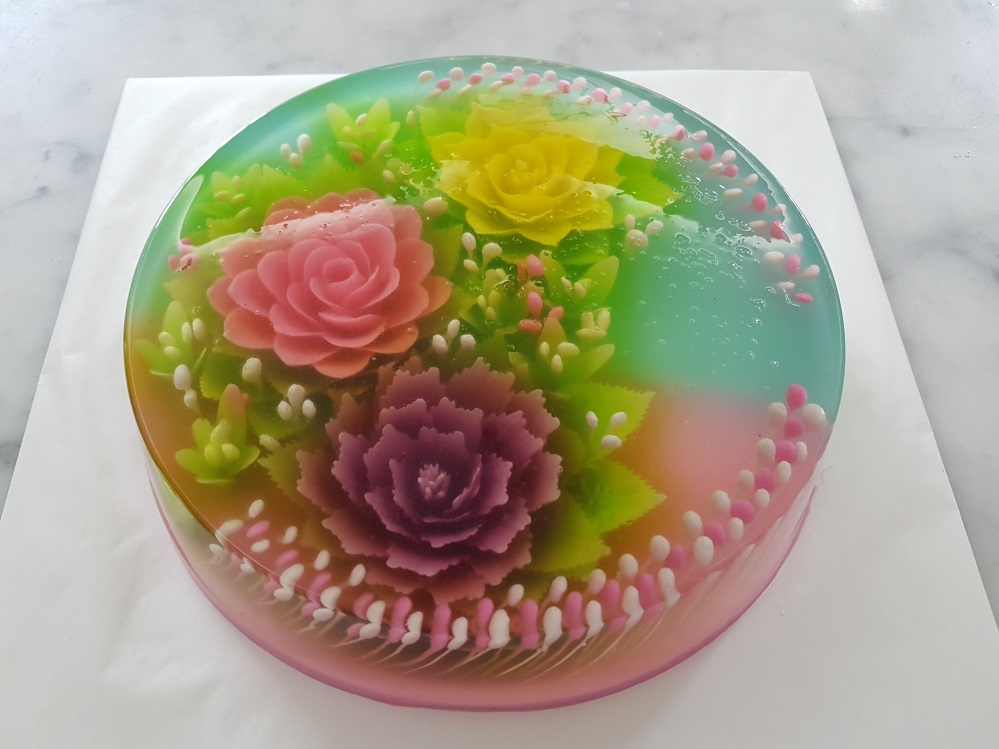 Yochana's Cake Delight! : 3D Jelly Art