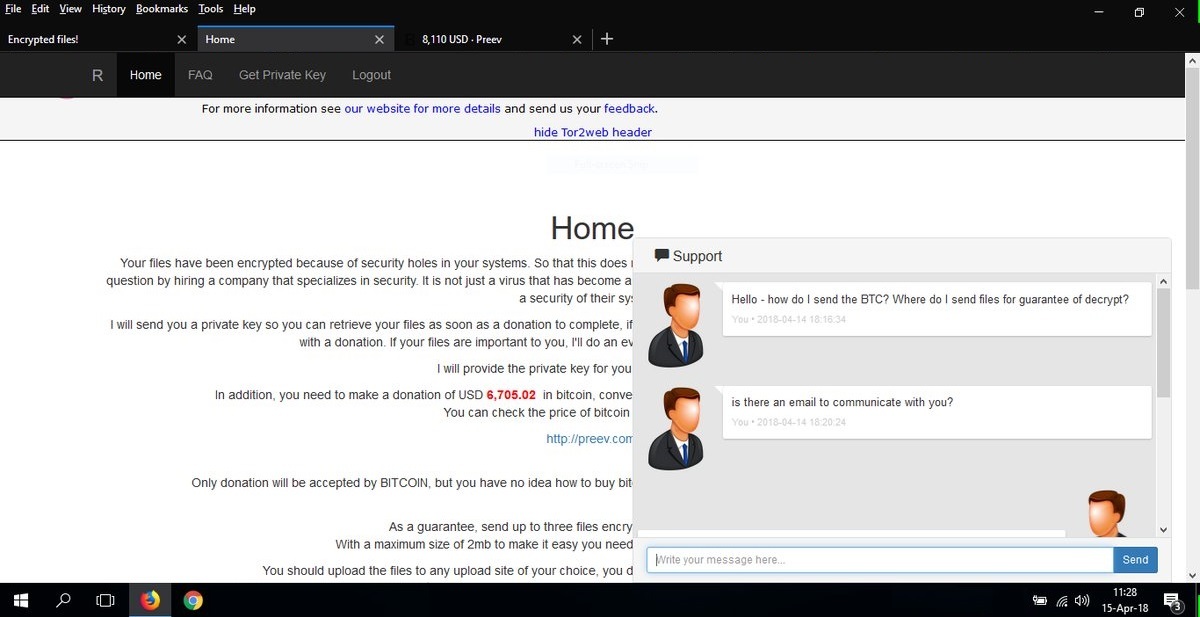 Шифровальщики-вымогатели The Digest "Crypto-Ransomware": NM4, NMoreira4