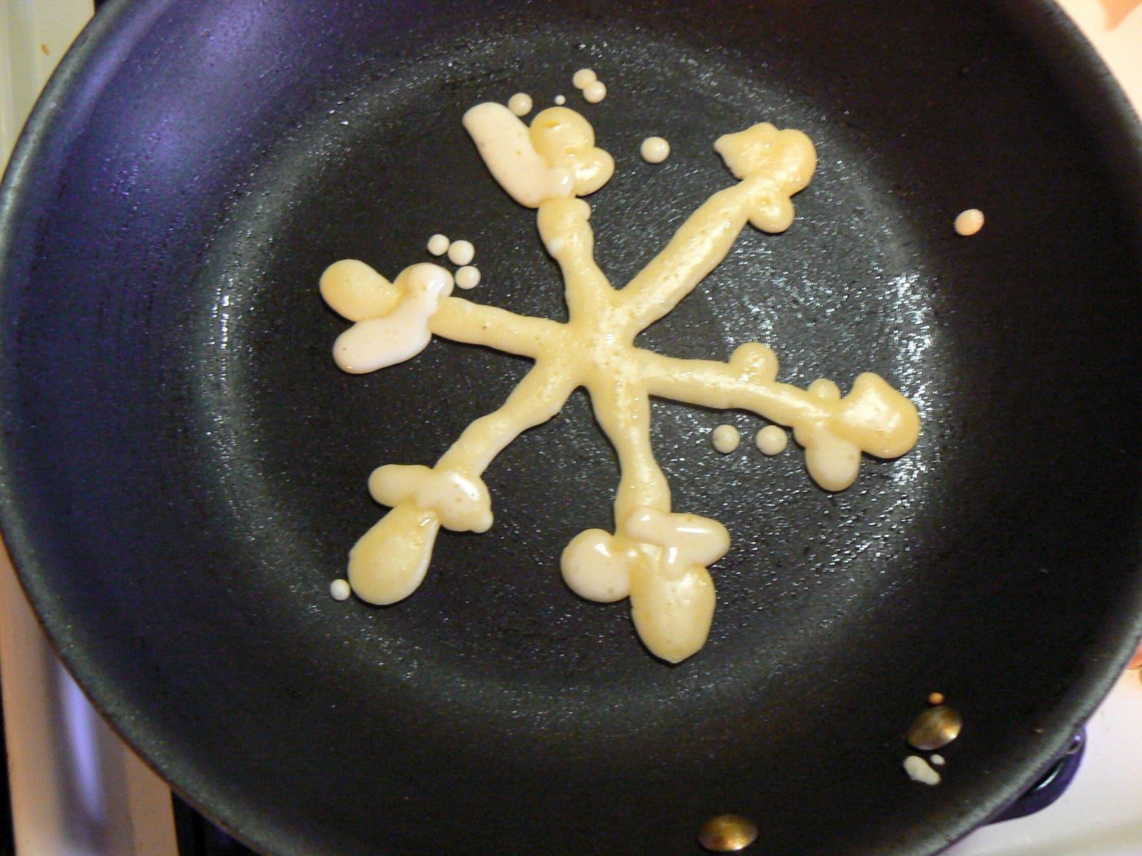 Having Fun at Home: Snowflake Pancakes