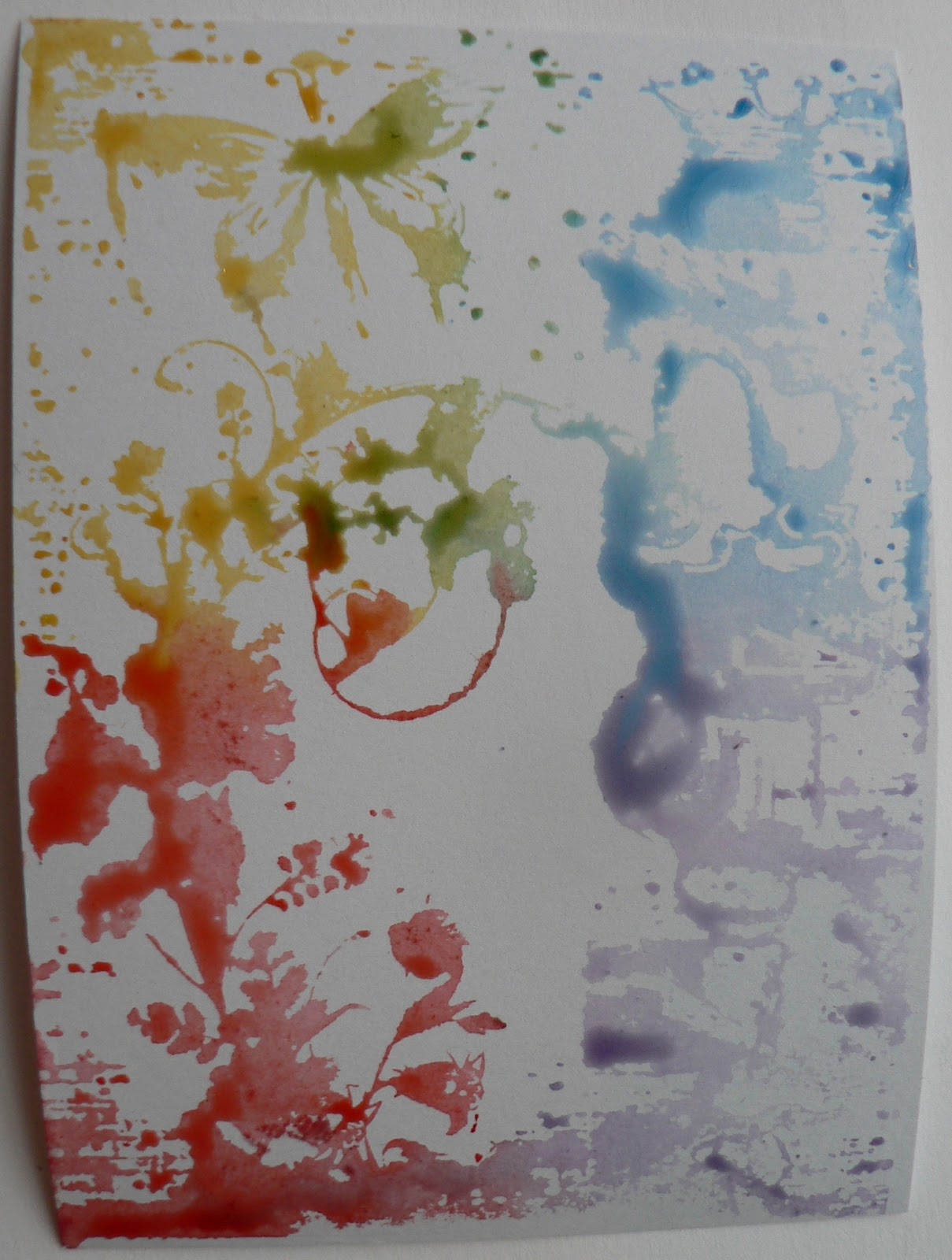 Creative Expressions: N is for Non-Stick Color