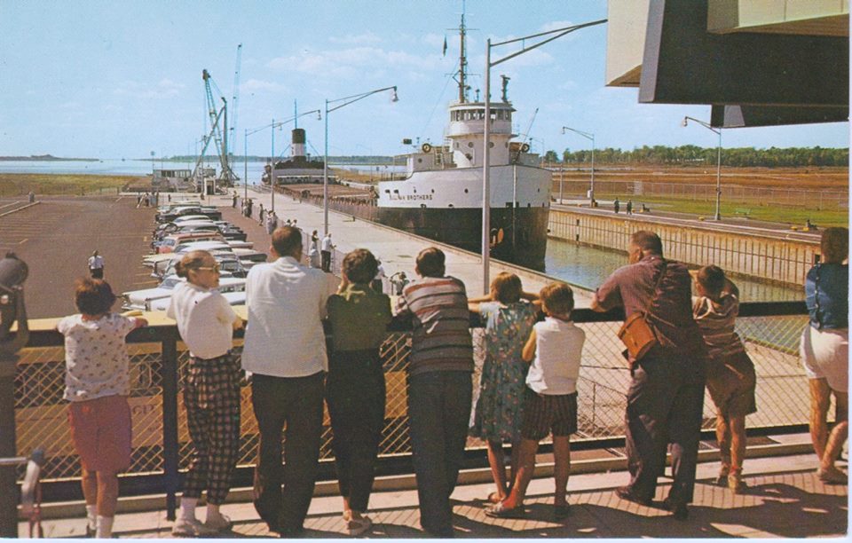 Industrial History: Eisenhower Lock on St. Lawrence Seaway