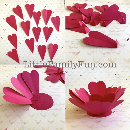 Little Family Fun: Valentine Flower Craft for Kids
