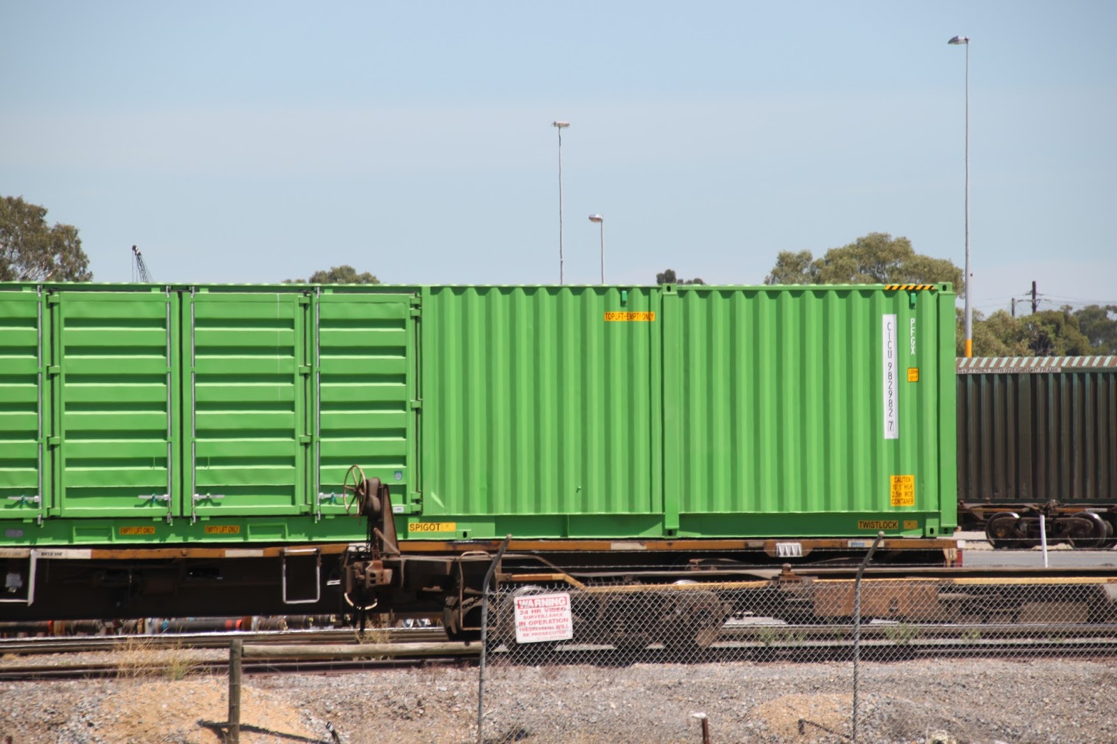 Barcoola: Sadleirs 60ft container oh wow!