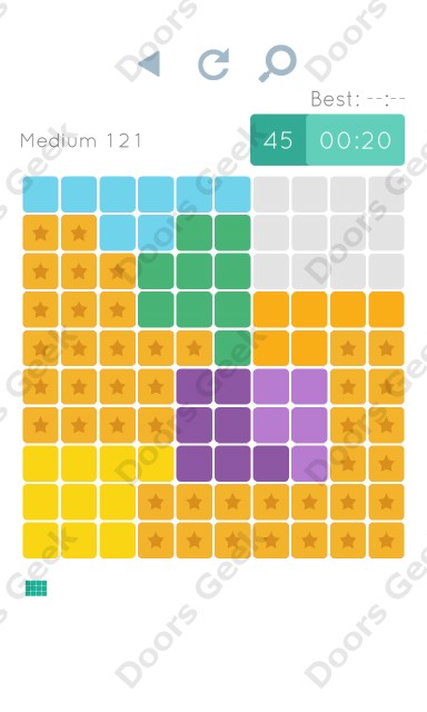 Blocks & Shapes [Medium] Level 121 Solution ~ Doors Geek