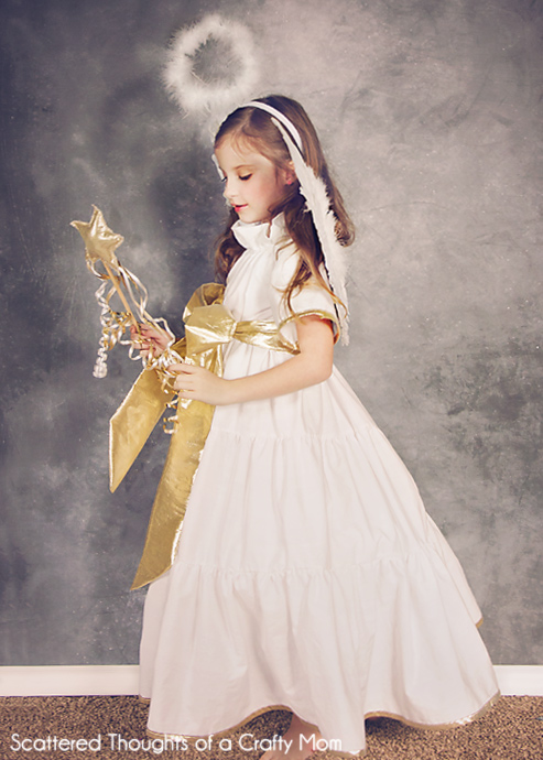 DIY Angel Costume (plus tutorial and pattern) | Scattered Thoughts of a ...