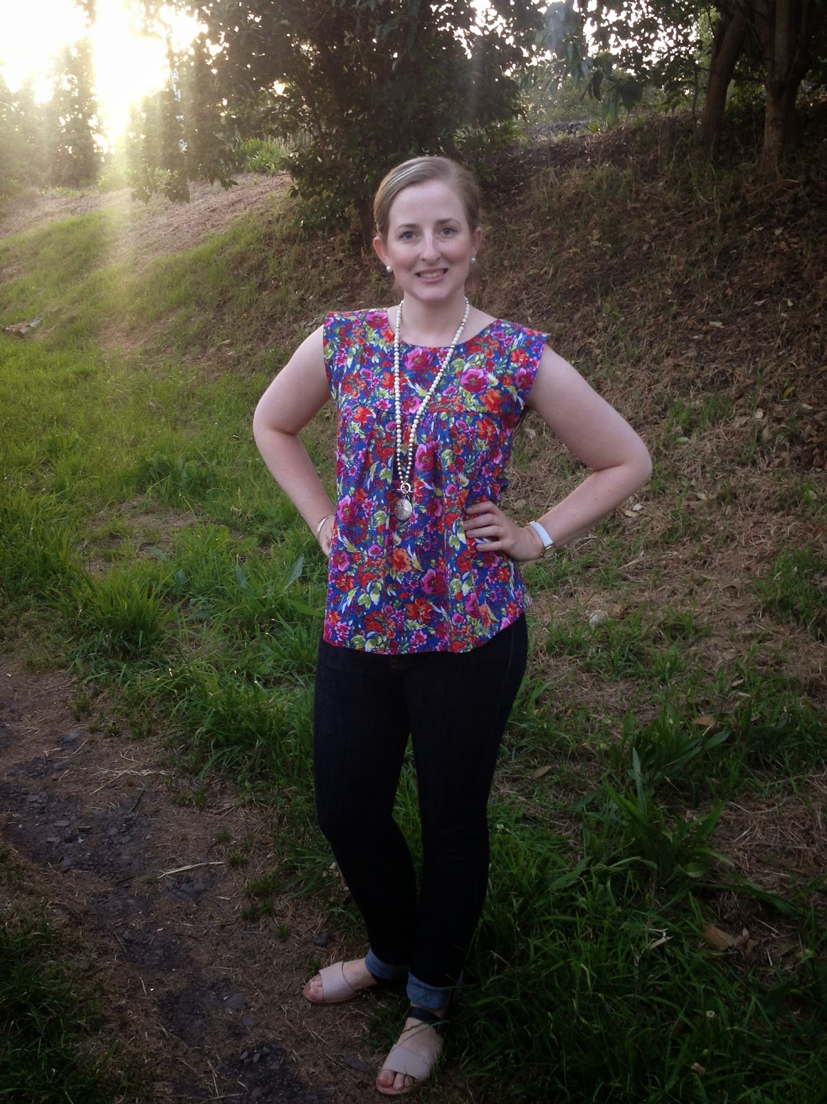 Sewn By Elizabeth: Tessuti Alice Top