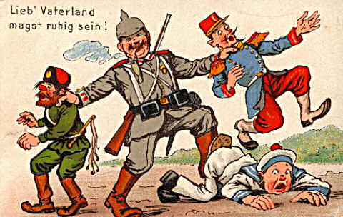Berge's Cartoon Blog: This Month in World War I