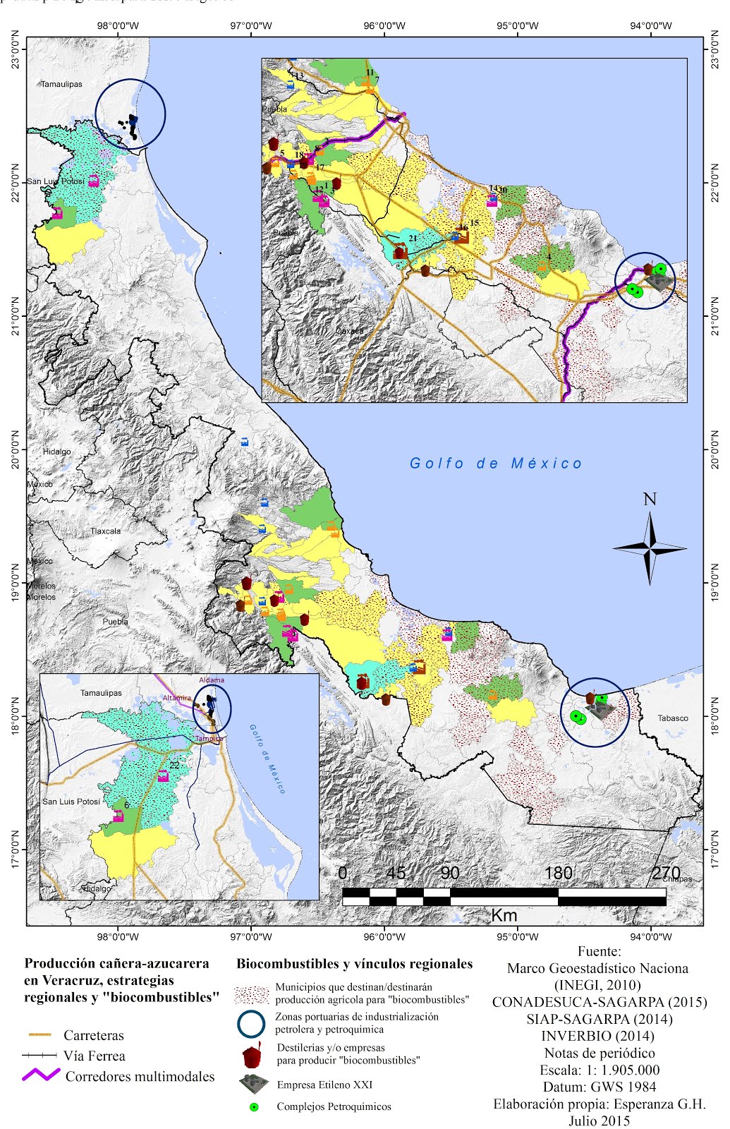 Defensa de la cuenca del río Atoyac, Veracruz: MAPAS PARA LA RESISTENCIA