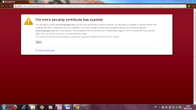 Cara Mengatasi Certificate expired di Google Chrome | Wrote Knowledge