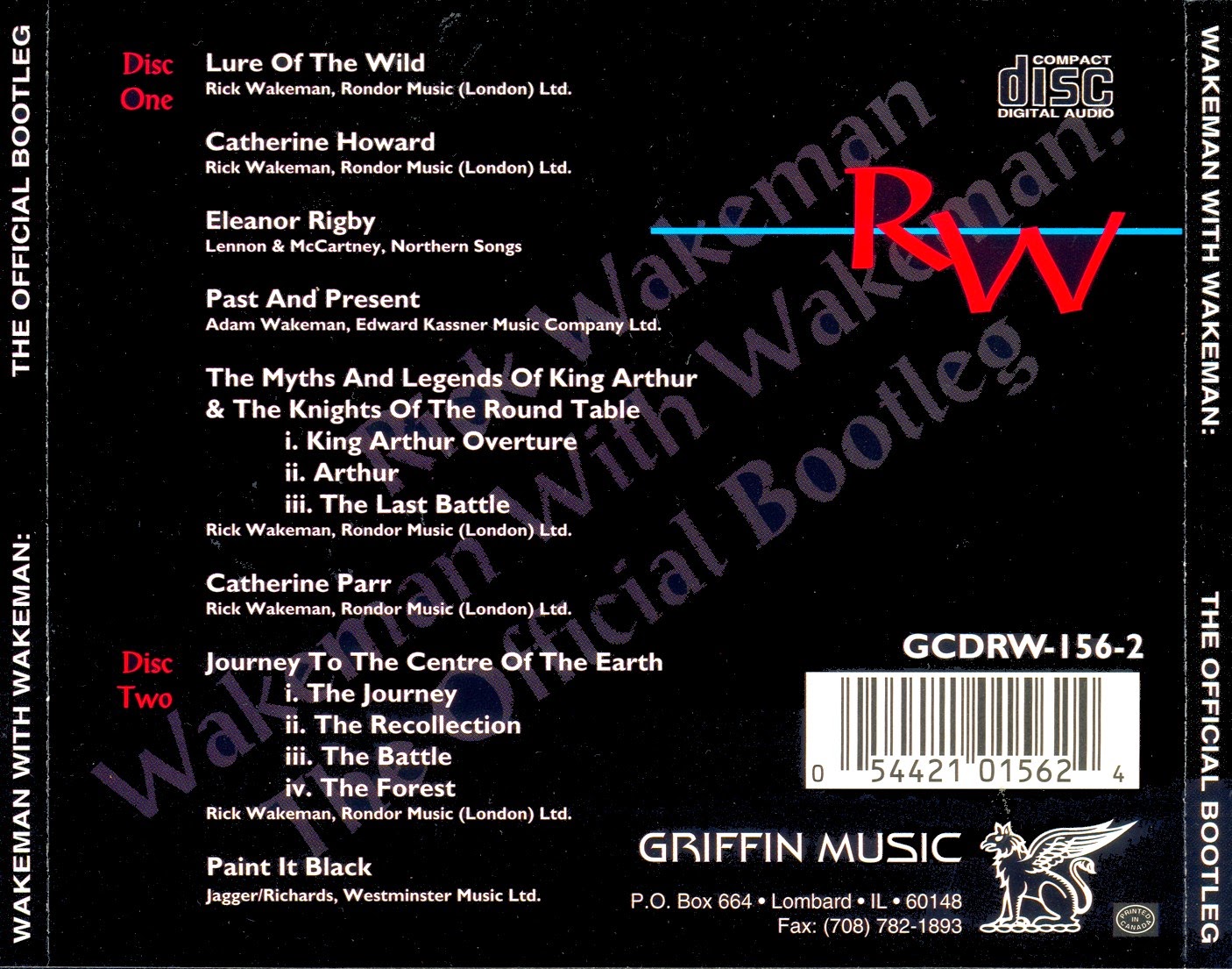 Nas Ondas da Net - II: RICK WAKEMAN - "Wakeman With Wakeman - The ...