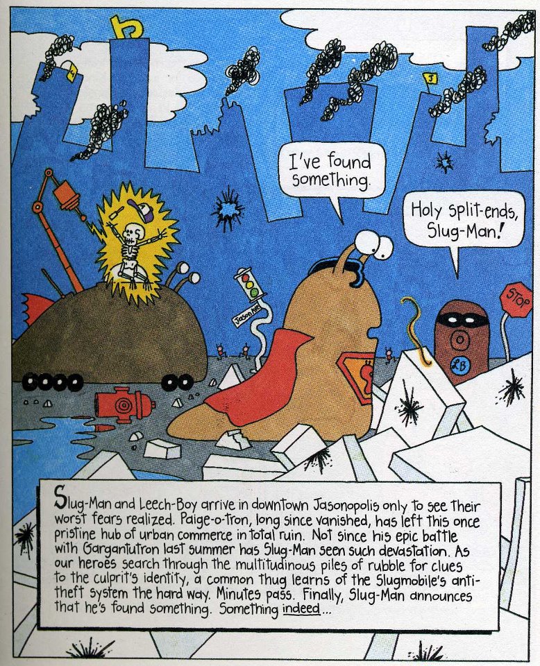 Sunday Comics Debt: Slug-Man "The Final Confrontation III"