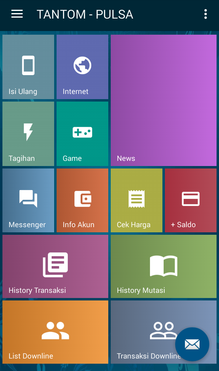 APLIKASI ANDROID - TANTOM PULSA MURAH DI INDONESIA