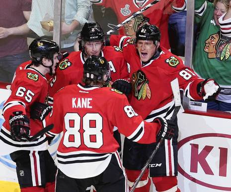 BADBOYS DELUXE: CHICAGO BLACKHAWKS CELEBRATE STANLEY CUP WIN AT VICTORY ...