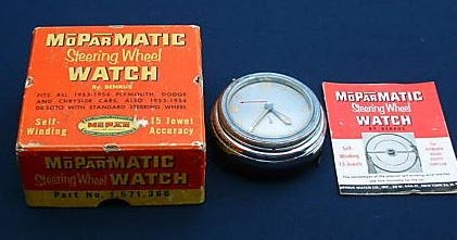 Just A Car Guy: Steering wheel clocks which required their own special ...