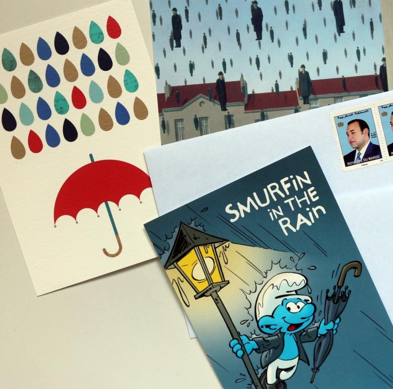 Mail Adventures: It Is Raining Postcards