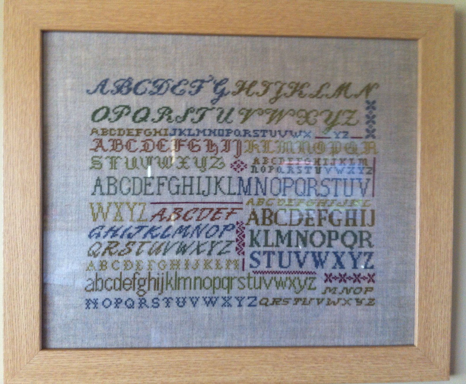 edbcrafts: Alphabet Sampler