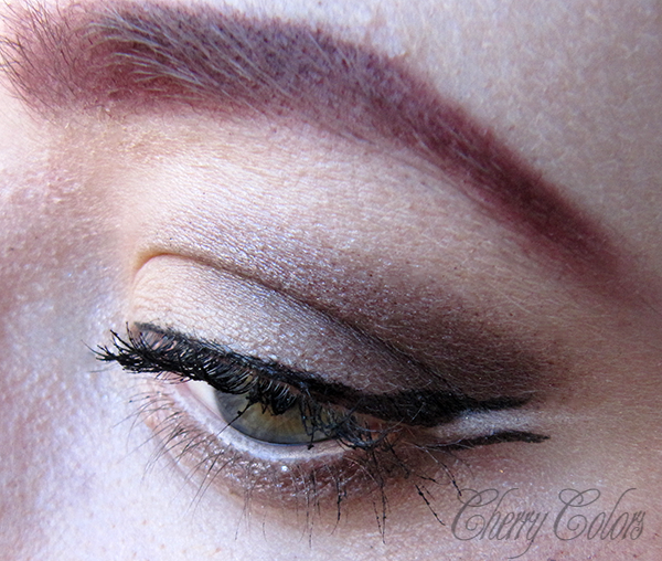 Cut crease and double winged eyeliner - Cherry Colors - Cosmetics Heaven!