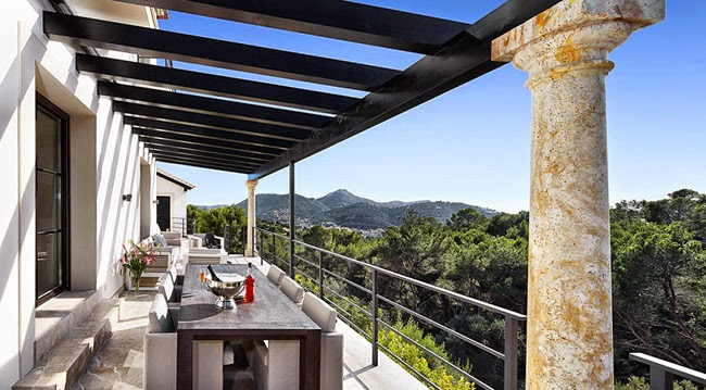 ESTILO RUSTICO: Arreglos en Balcones Rusticos