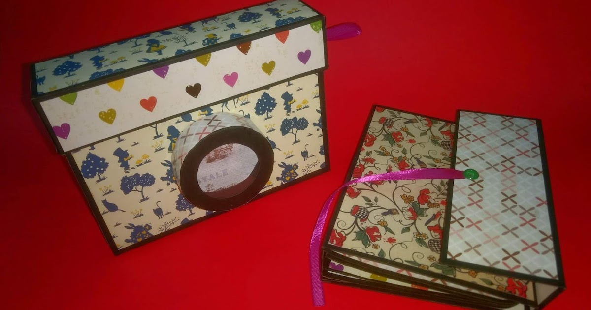 CRAFT IT YOUR WAY!: CAMERA SHAPED MINI ALBUM TUTORIAL