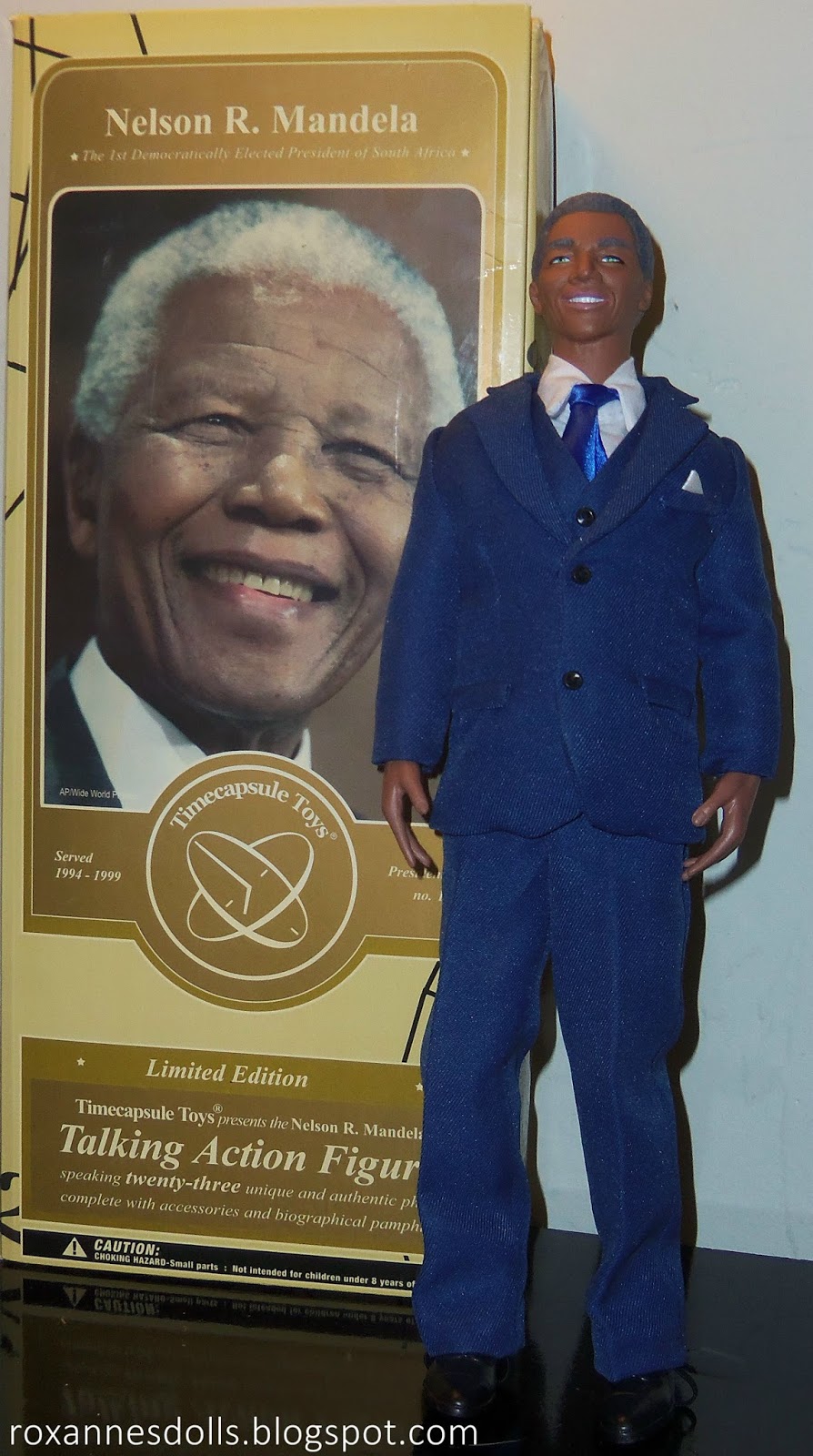 Roxanne's Dolls: Nelson Mandela Action Figure