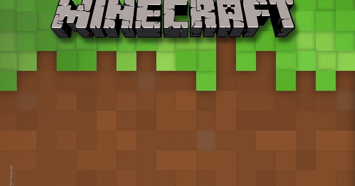 Invitacion De Cumpleaños Minecraft