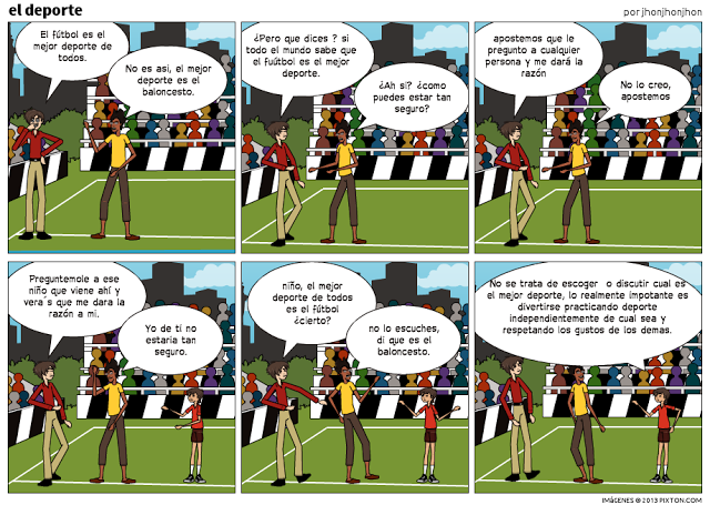 DEPORTES: comic deportivo