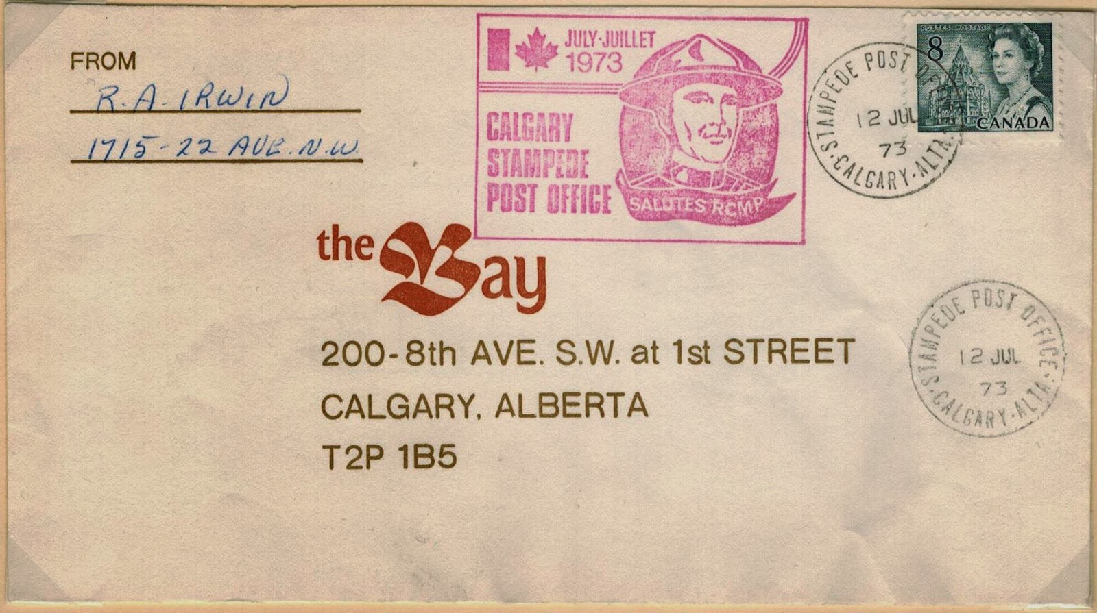 Postal History Corner: Millennium 11 - Calgary Stampede