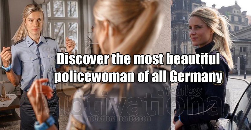 Discover the most beautiful policewoman of all Germany - Motivational ...
