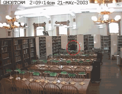 PARANORMAL HOJE: Willard Library – Ghost Cam
