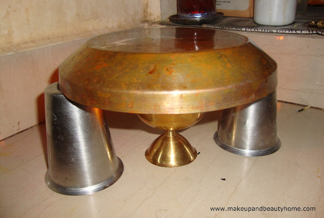 My Homemade Black Kajal - Preparation Steps and Photos