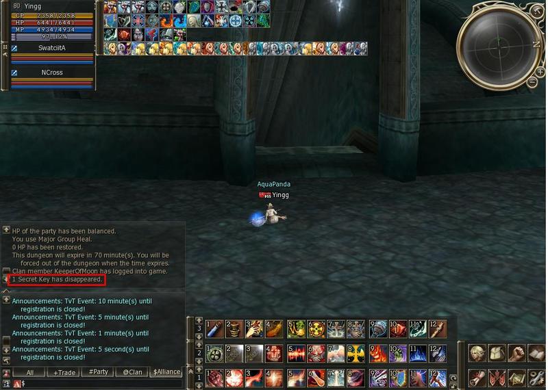 Lineage 2 - Quest - FRIKIDMIN: Crystal Caverns - Raids: Tears, Kechi y ...