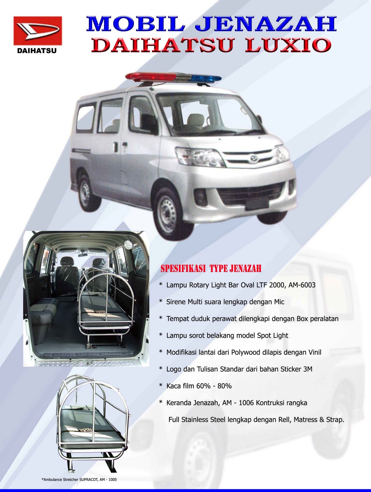 63 Gambar Modifikasi Mobil Ambulance Luxio Terlengkap | Motor Jepit