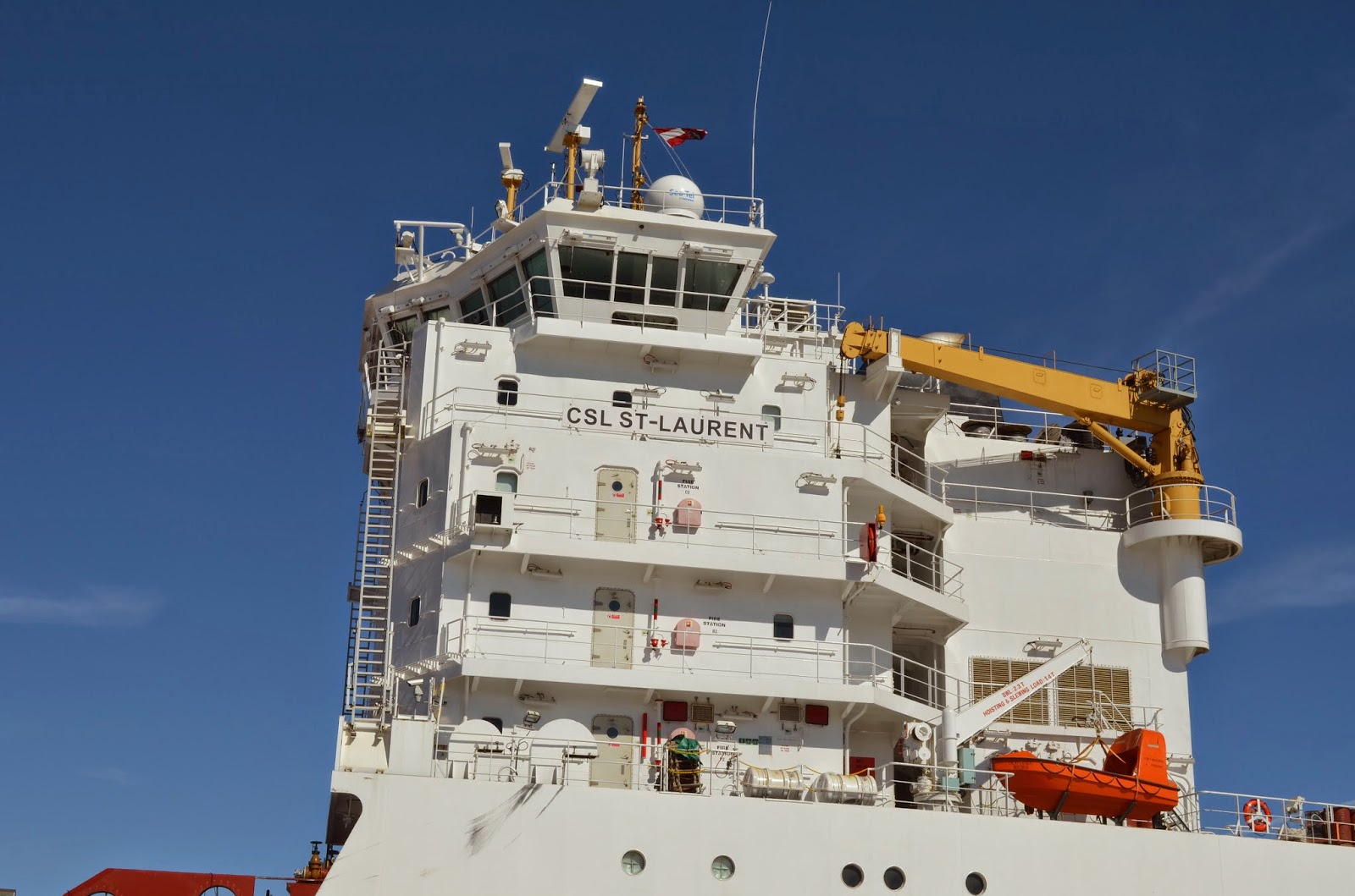 Vessels in the Welland Canal: CSL St Laurent - Trillium Class Bulker ...