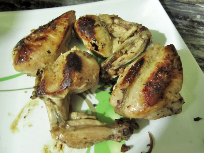 The fairy world around me...: Grilled Chicken with Tomato Concasse - Recipe