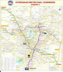 Hyd metro rail route map - rytevillage