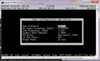 Cara setting / konfigurasi modem Shiron | Tutorial VSAT, Parabola TV ...