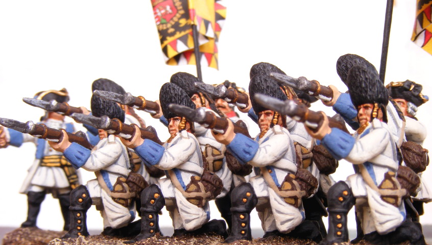 Miniature Soldiers: Austrian 'German' infantry, fusiliers and ...