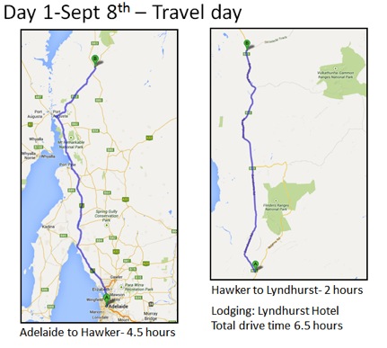 G'day Y'all : John's Recon Trip To Flinder's Ranges
