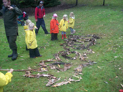 Fiordland Kindergarten Nature Discovery: Making Leaf Dolls